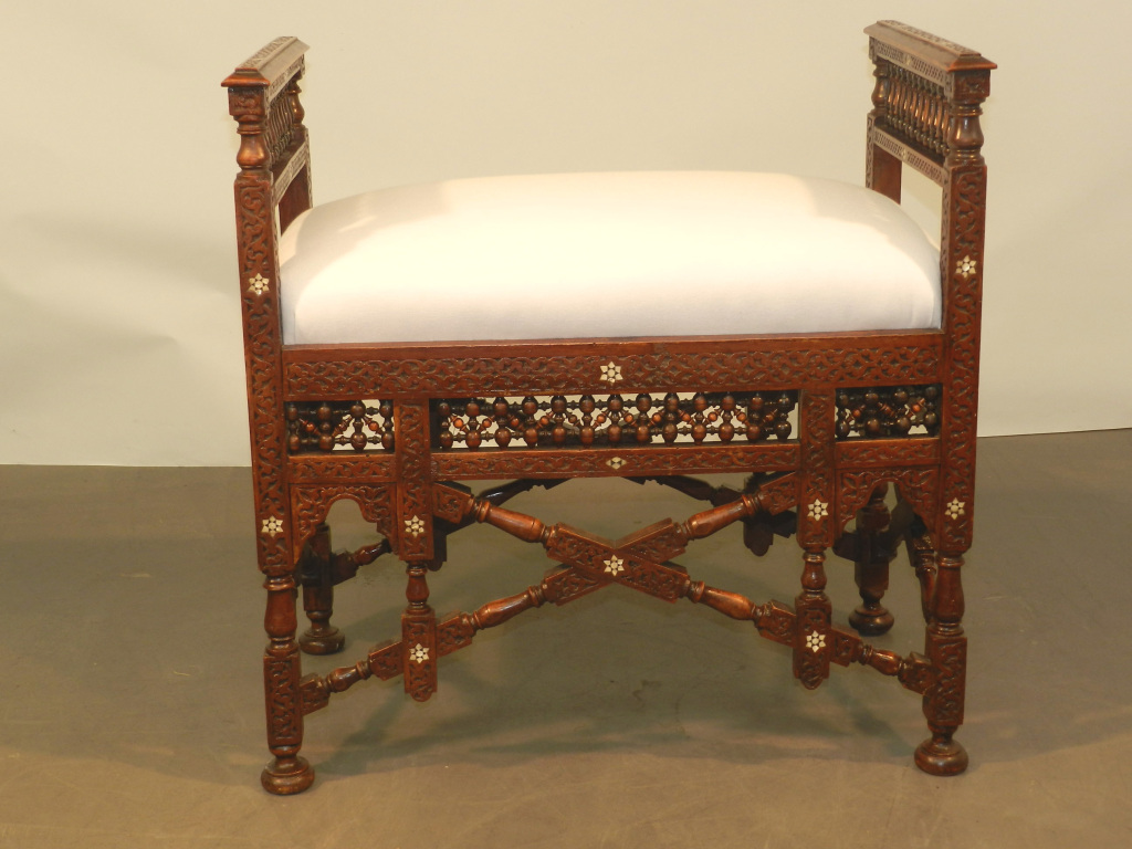 Ancient Syrian Bench. 19th Century | Modernism