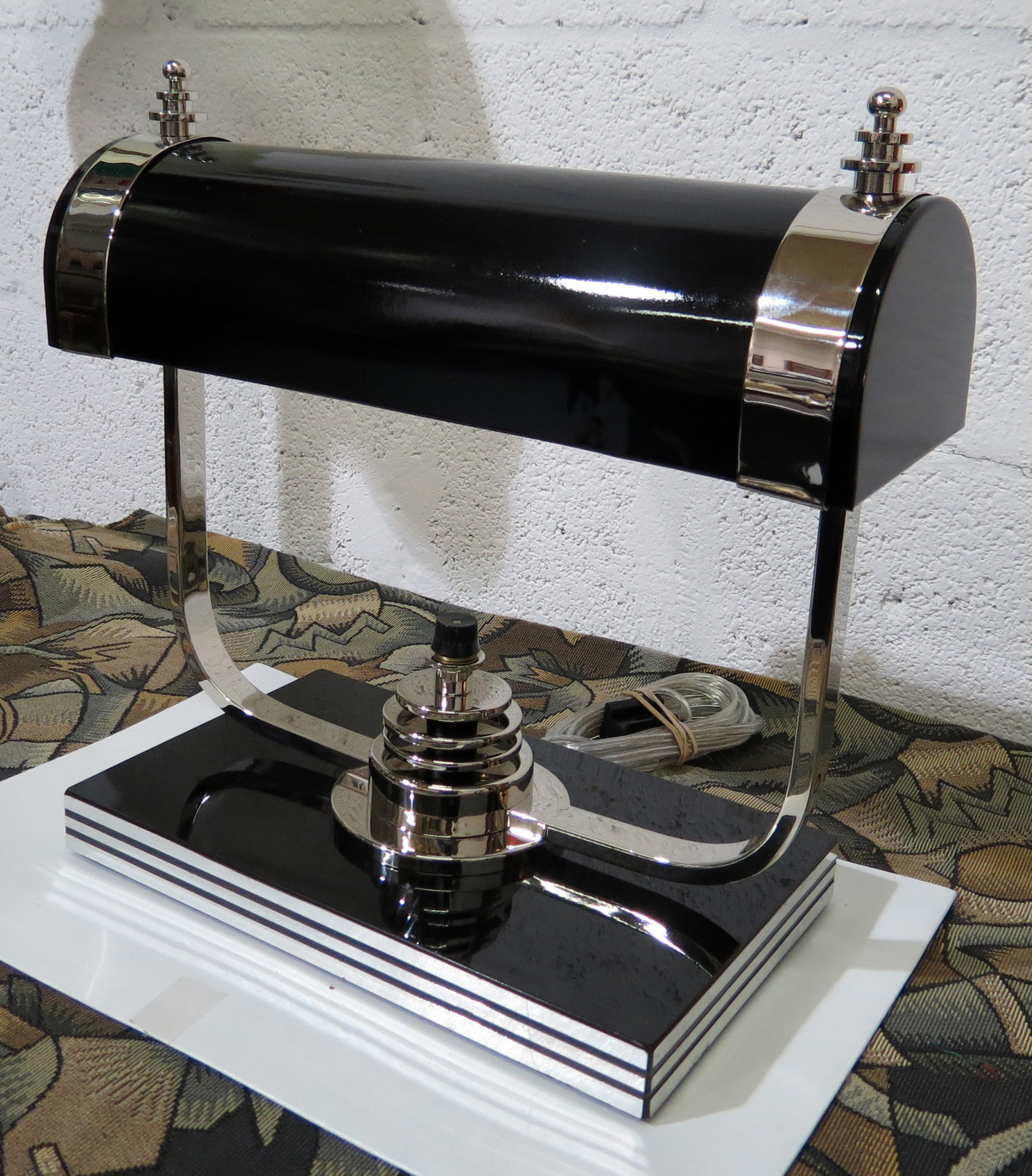 Very Streamline American Art Deco Markel Desk Lamp | Modernism