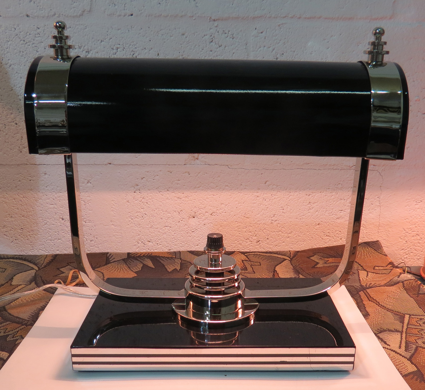 Very Streamline American Art Deco Markel Desk Lamp | Modernism