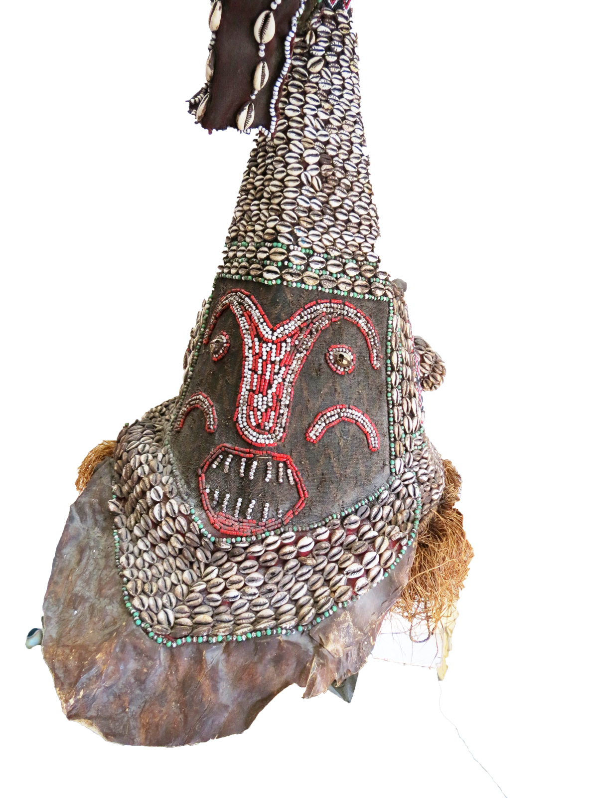 Antique African Congo Mask Kuba Tribe 40 in | Modernism