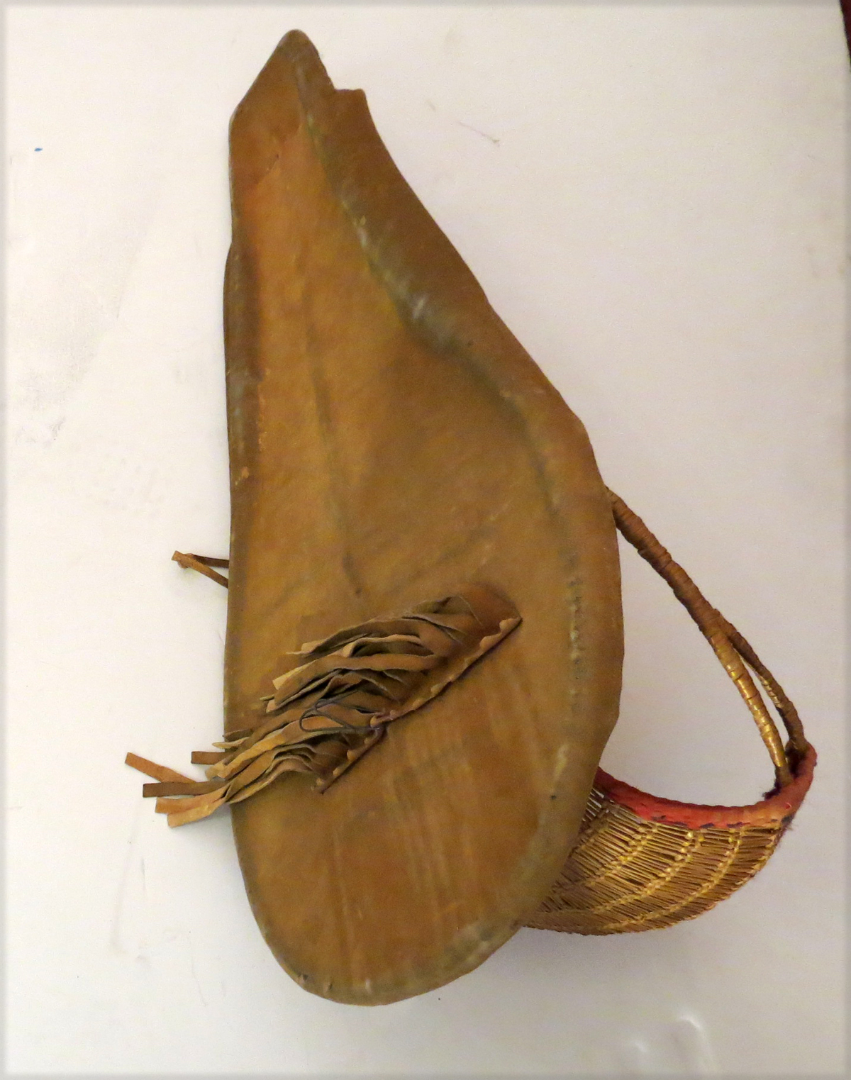 Antique Native American Papoose Cradle Board | Modernism