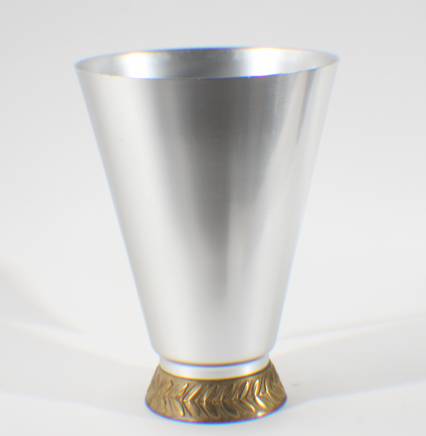 Lurelle Guild Kensington Ware Aluminum Vase, 1930s Art Deco | Modernism