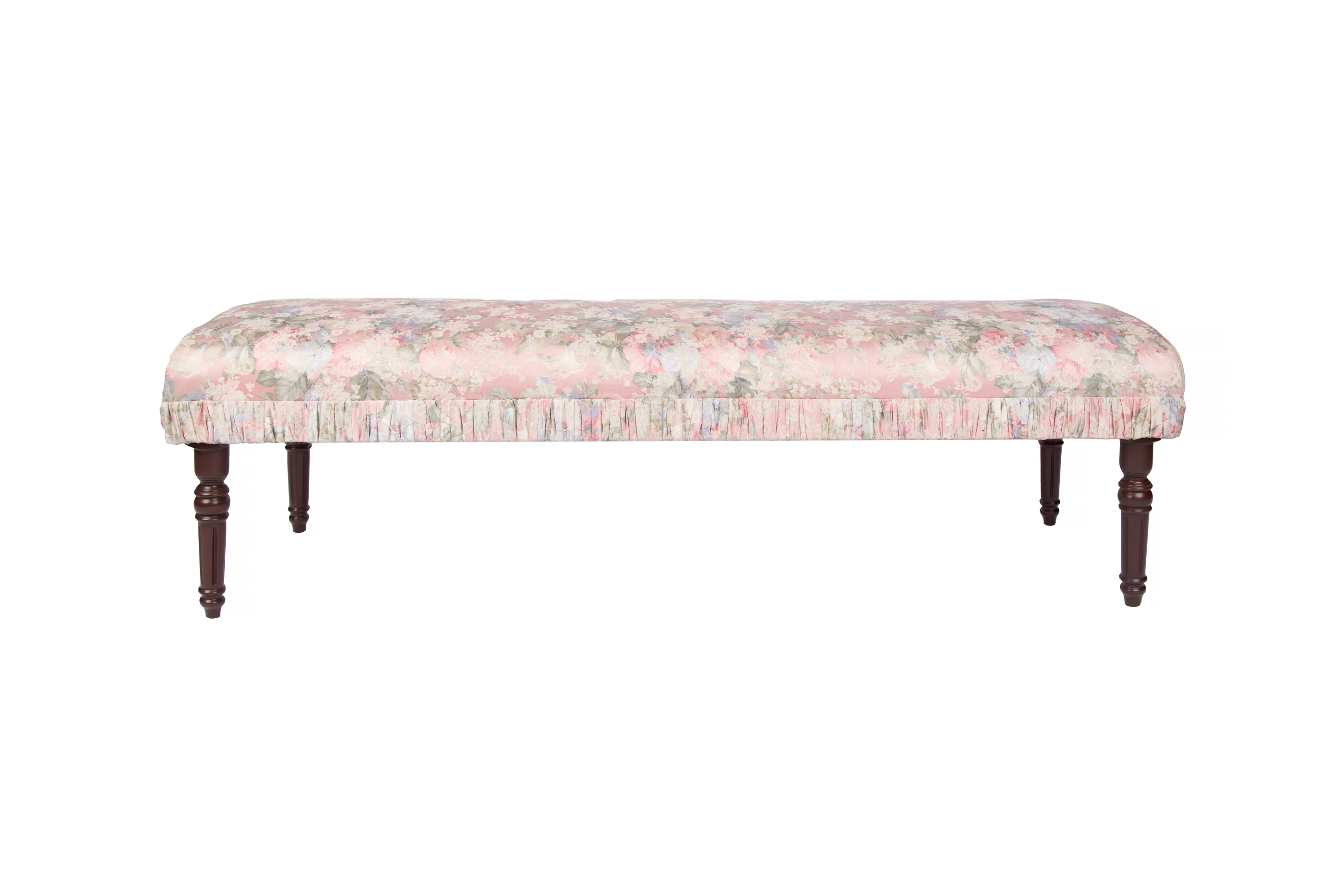 Art-deco bench with flowers | Modernism