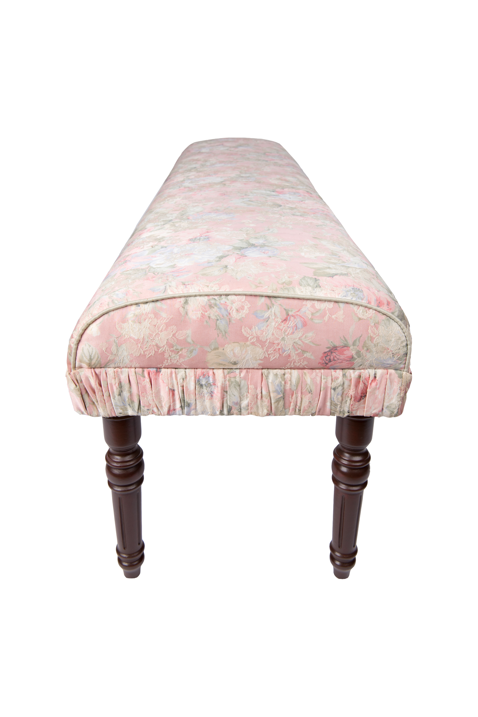 Art-deco bench with flowers | Modernism