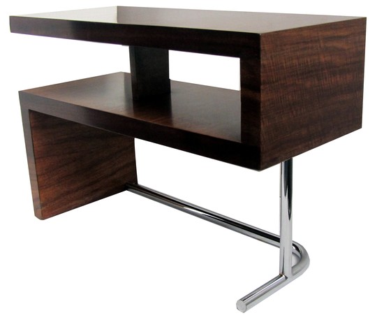 Gilbert Rohde American Art Deco East India Laurel Side Table | Modernism