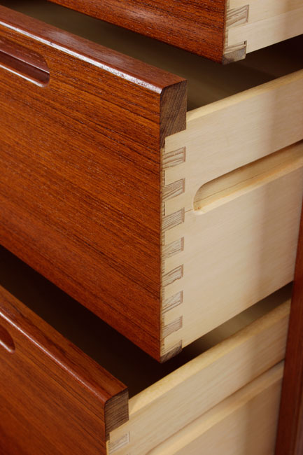 Torring Danish Teak High Boy Dressers - (1) Available | Modernism