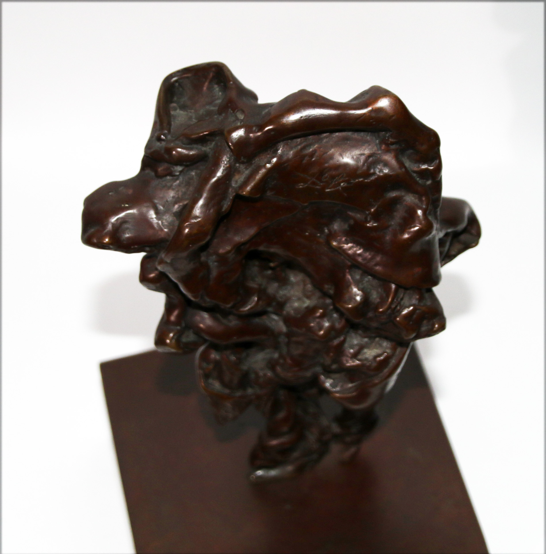 Faun, Man-Head-Horns Sculpture by Dali | Modernism