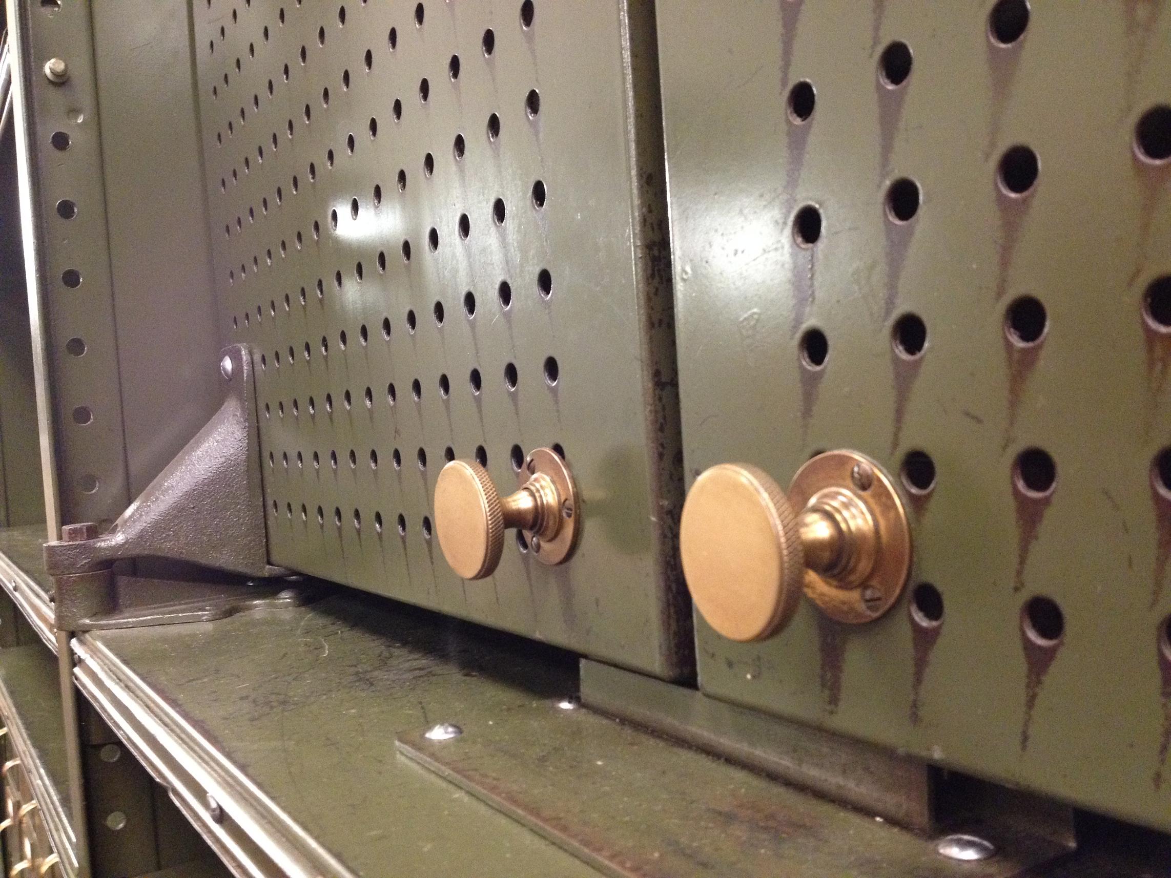 Vintage Industrial 1940's Machine Shop Back Bar Bookshelf 9' | Modernism