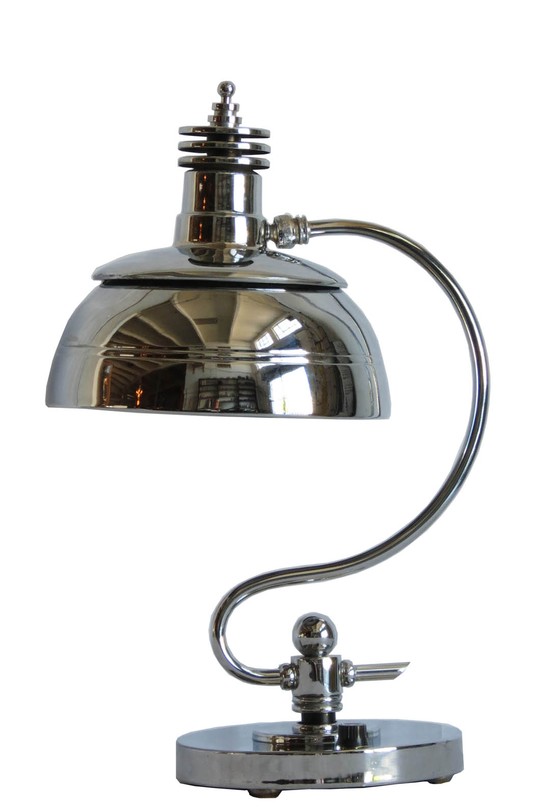 Markel American Art Deco Swivel Shade Table Lamp | Modernism