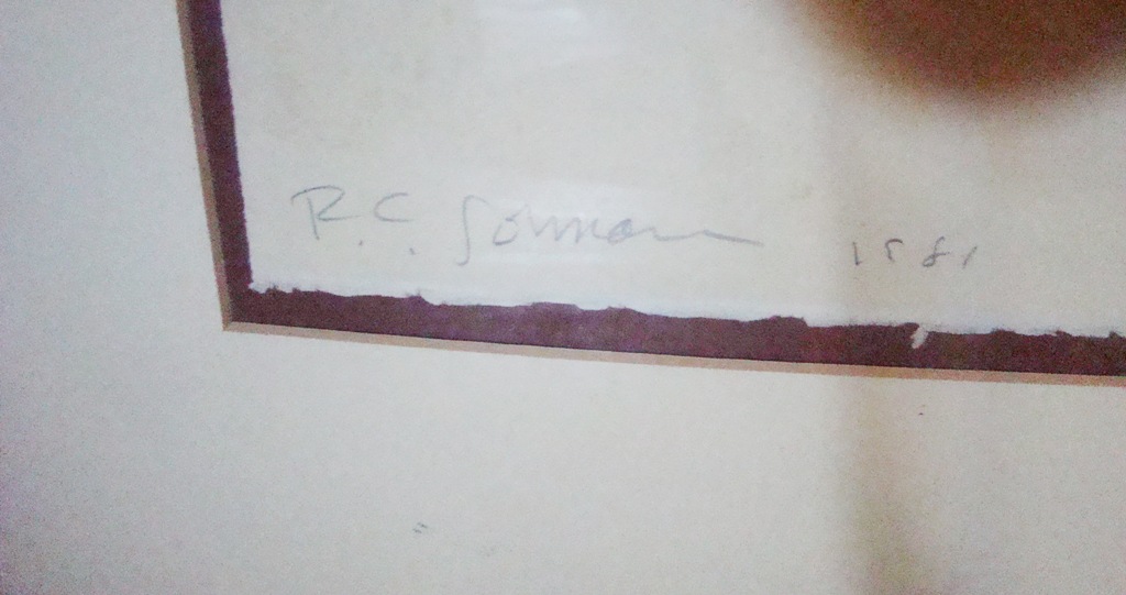 R. C. Gorman 1980 -the Visitor- Signed Numbered Lithograph | Modernism