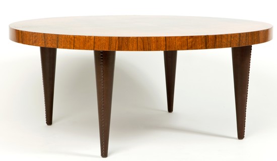 Gilbert Rohde PALDAO GROUP Art Deco Round Coffee Table | Modernism