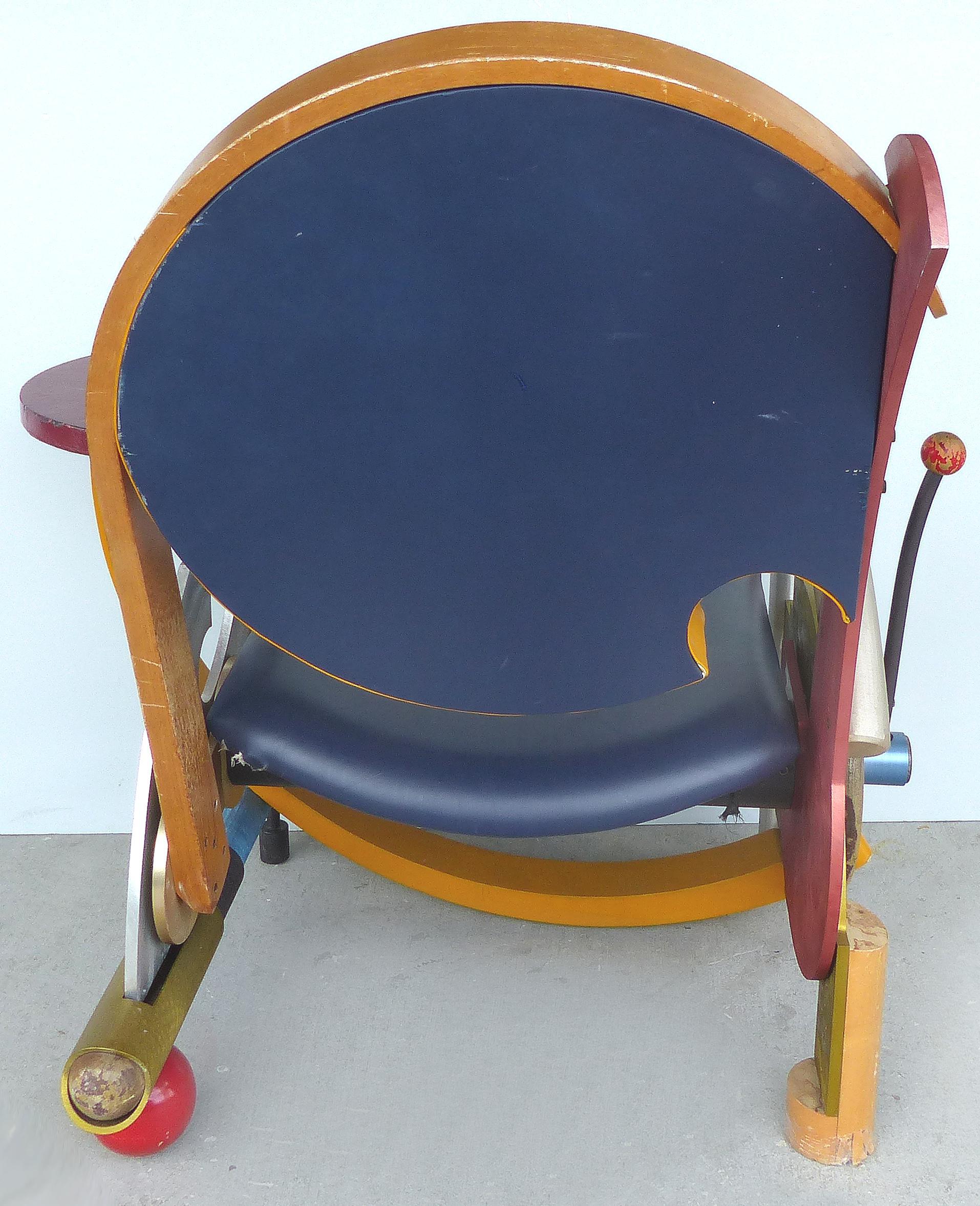 Post Modern -Howards Chair- by Jay Stanger 1989 | Modernism