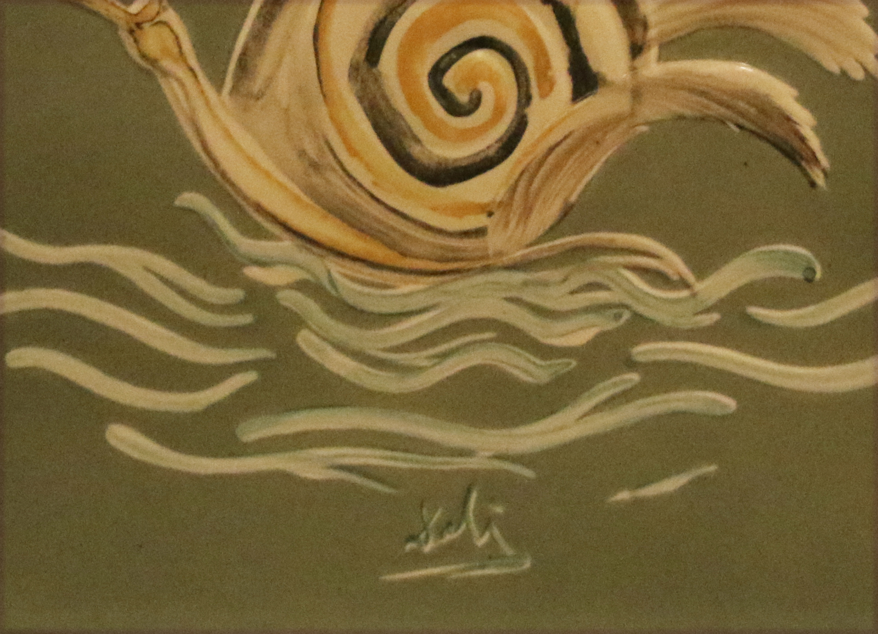 - Sky Boat - Plate Salvador Dali for Rosenthal Germany 1980 | Modernism