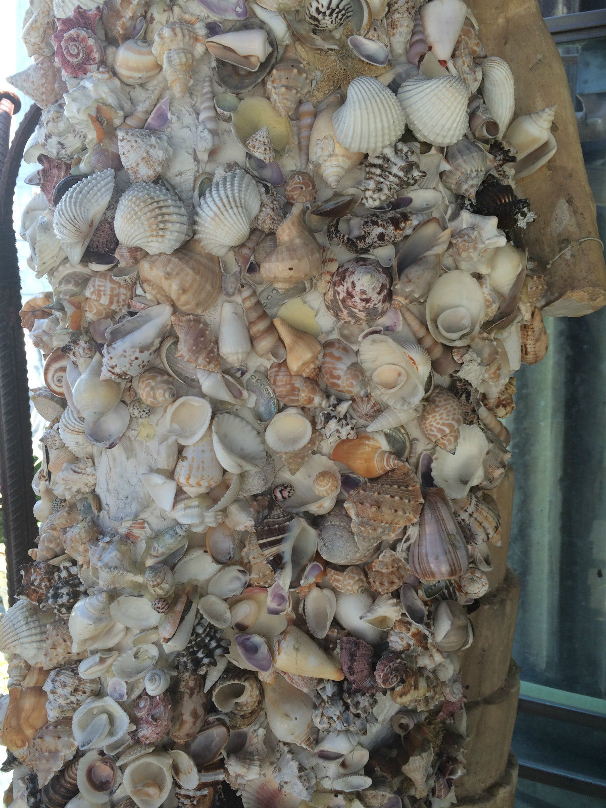 Cast Stone Statue With Sea Shells | Modernism