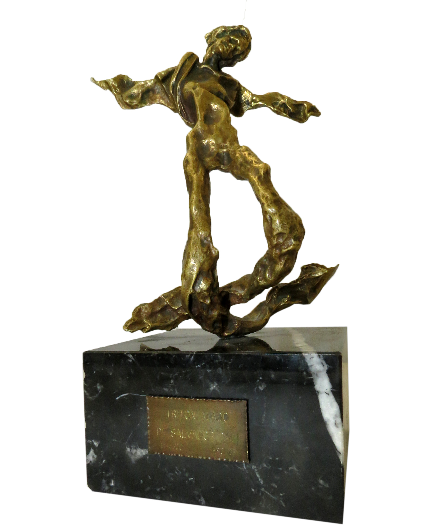 Triton Alado, Bronze by Salvador Dali | Modernism