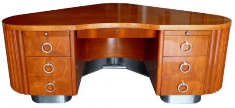 American Art Deco Fletcher Aviation Desk | Modernism