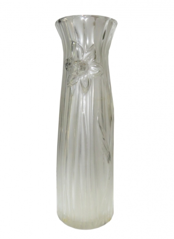Lalique Crystal Daffodil Vase | Modernism